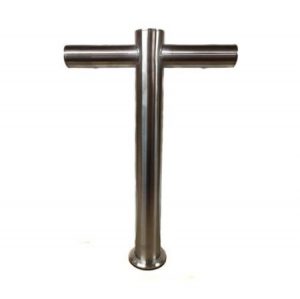 T-Bar 1/2/3/4-Way Tower Recirc Brushed Stainless Steel - Pacificool Ltd