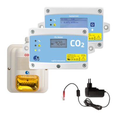 CO2 Gas Detector (with bracket) - Pacificool Ltd